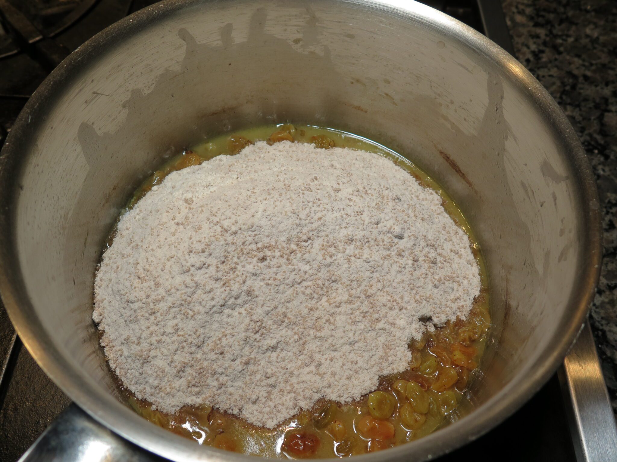 Easy to make Boiled Raisin Cake - Heidi's What's Burning