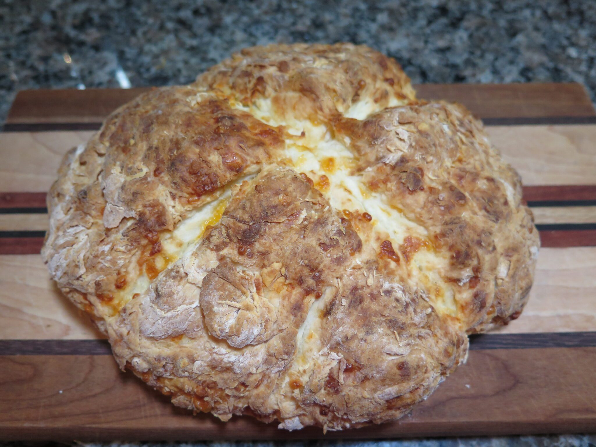 Cheddar Irish Soda Bread Recipe - Heidi's What's Burning